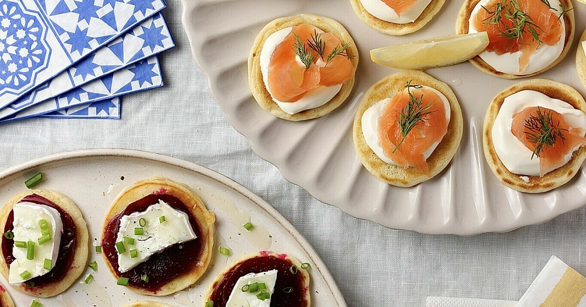 FabFlour | Easy blinis recipe