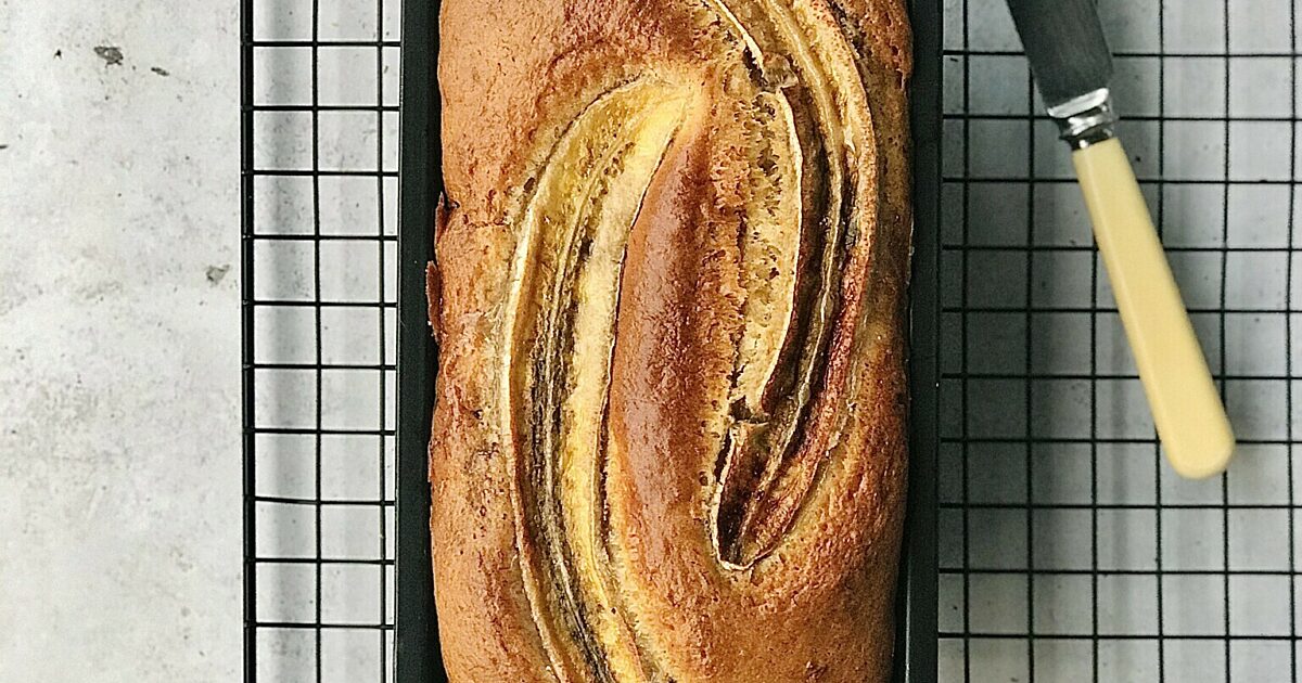 FabFlour | Vegan banana bread - extra fibre recipe