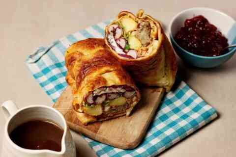 FabFlour | Yorkshire pudding roast wraps recipe
