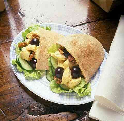 FabFlour | Spicy chicken pitta recipe